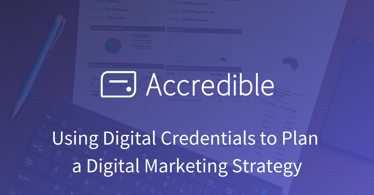 How to Use Digital Credentials to Plan a Digital Marketing Strategy